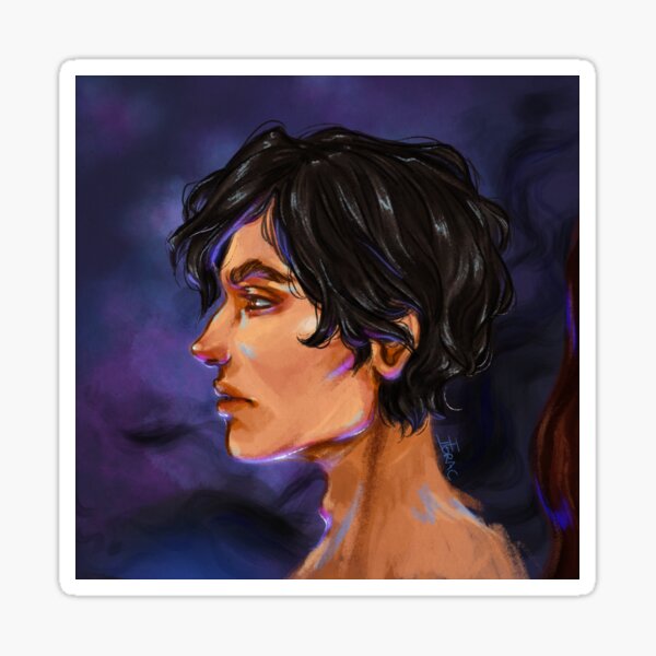"Azriel" Sticker by itorac-art | Redbubble