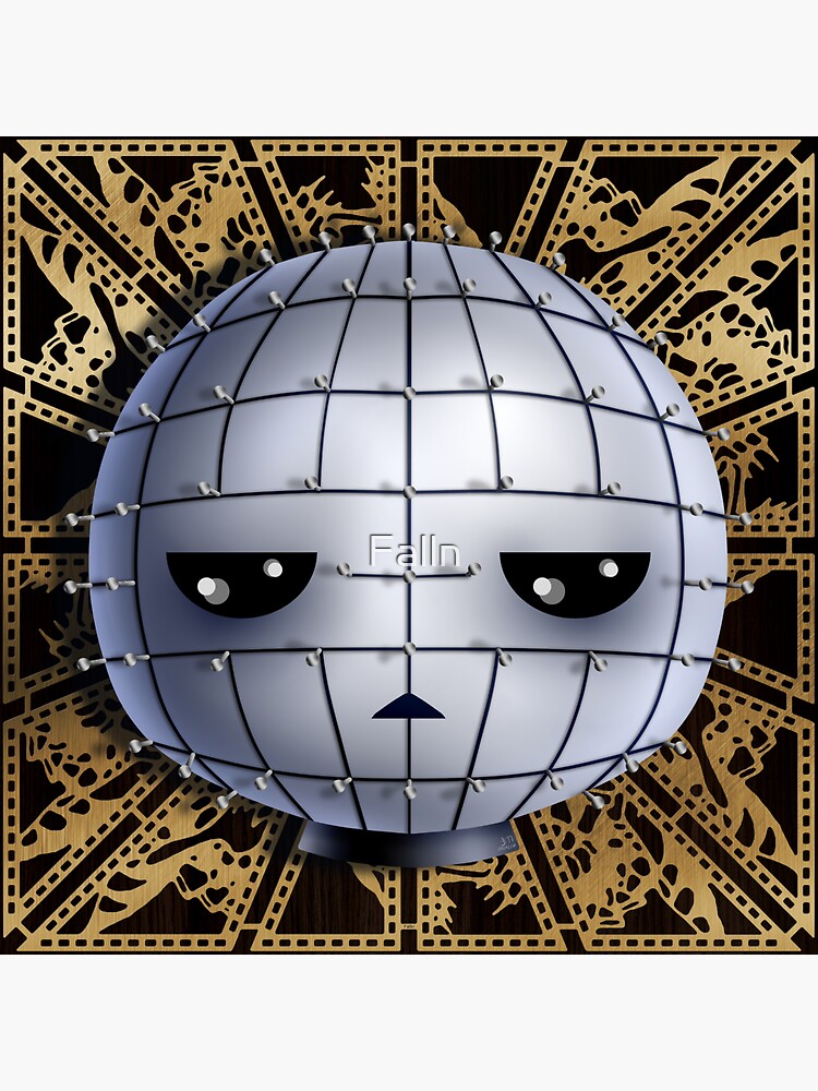 "Chibi Pinhead" Sticker for Sale by Falln | Redbubble