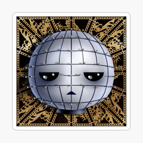 "Chibi Pinhead" Sticker for Sale by Falln | Redbubble