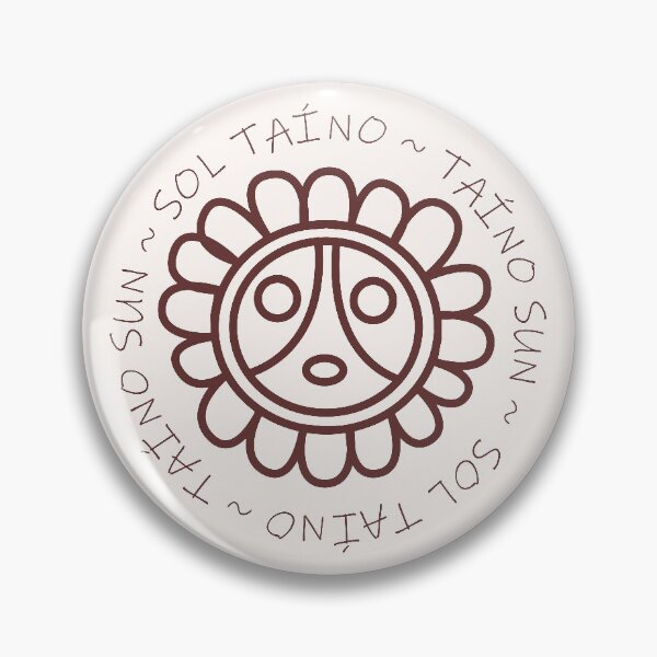 "Puerto Rico Taino Sun Boricua Tainos Art" Pin by byDarling | Redbubble