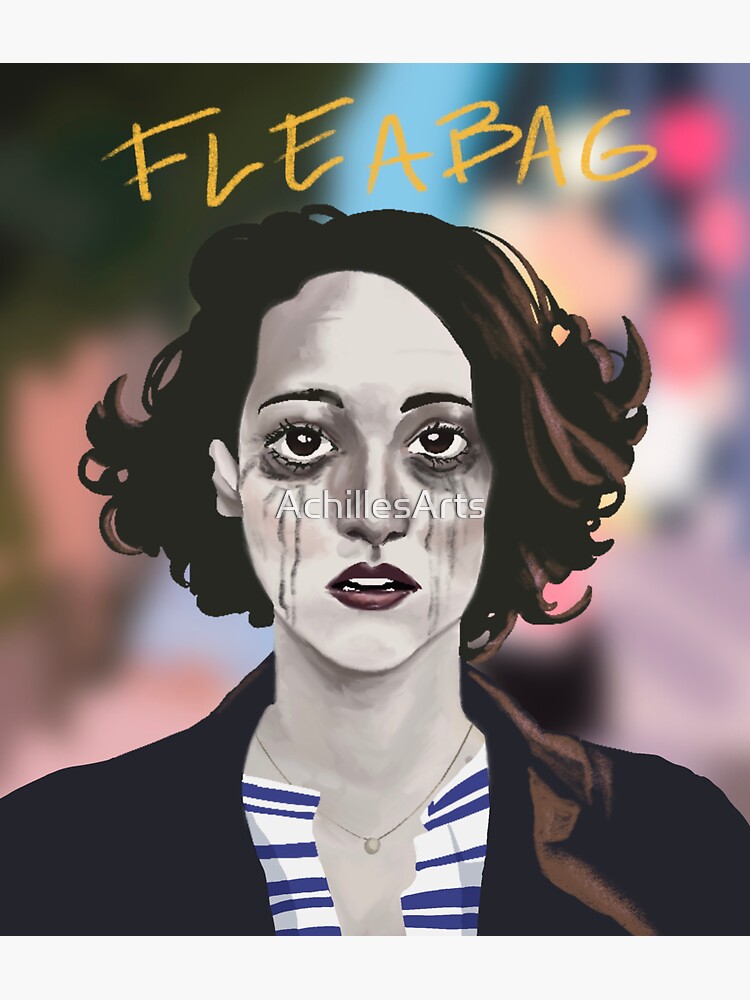 "Fleabag" Sticker for Sale by AchillesArts | Redbubble