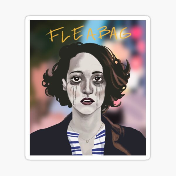 "Fleabag" Sticker for Sale by AchillesArts | Redbubble