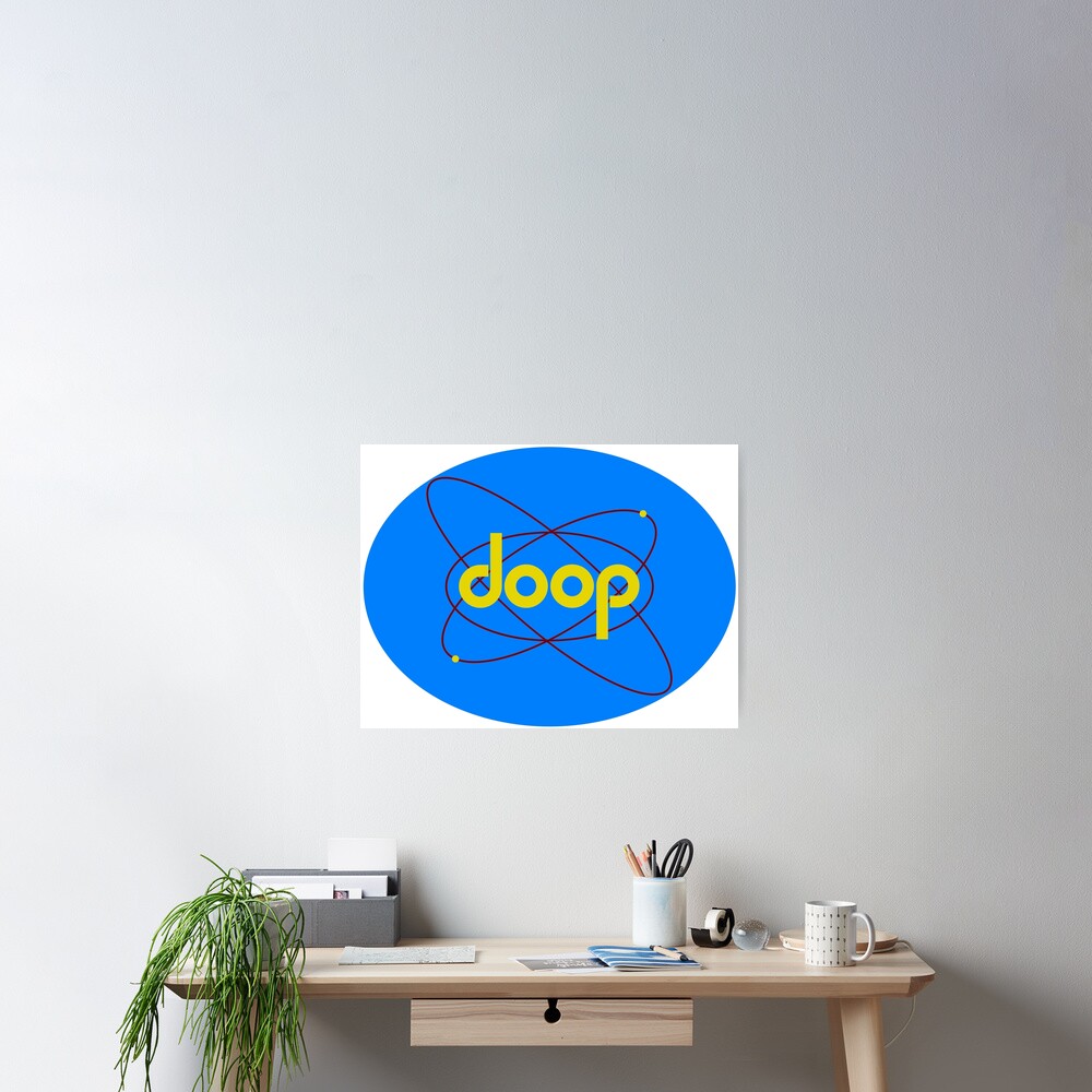 "Doop Logo - Futurama" Poster by Smiling-sam | Redbubble