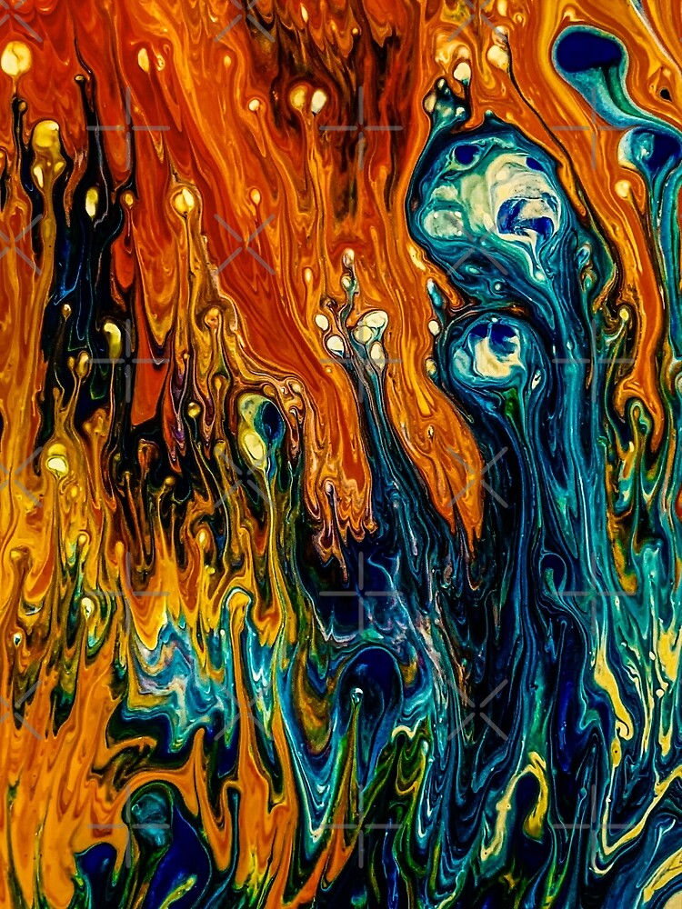 "Dissolving Pattern - Abstract Art" Poster for Sale by BaldingSnail ...