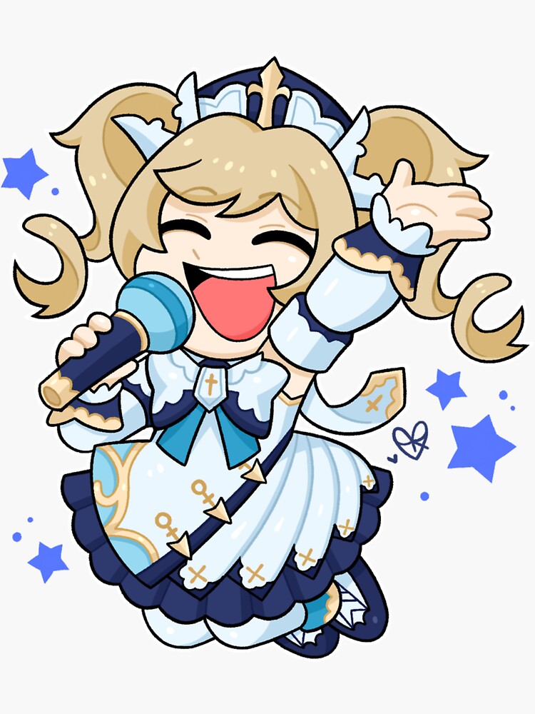 "Chibi Barbara" Sticker for Sale by PastelRemedy | Redbubble