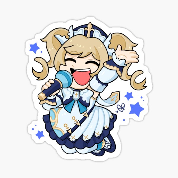 "Chibi Barbara" Sticker for Sale by PastelRemedy | Redbubble