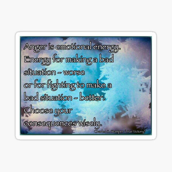 "Use Your Anger" Sticker by JoJoLove21 | Redbubble