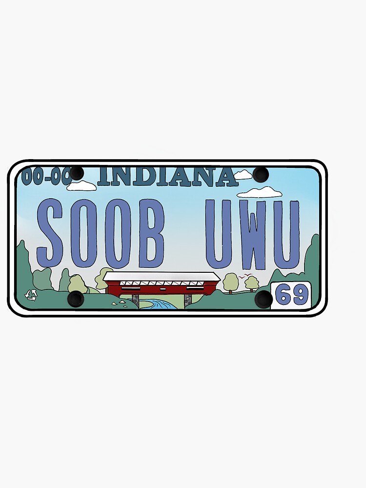 "SOOB UWU" Sticker for Sale by Aweilheimer | Redbubble