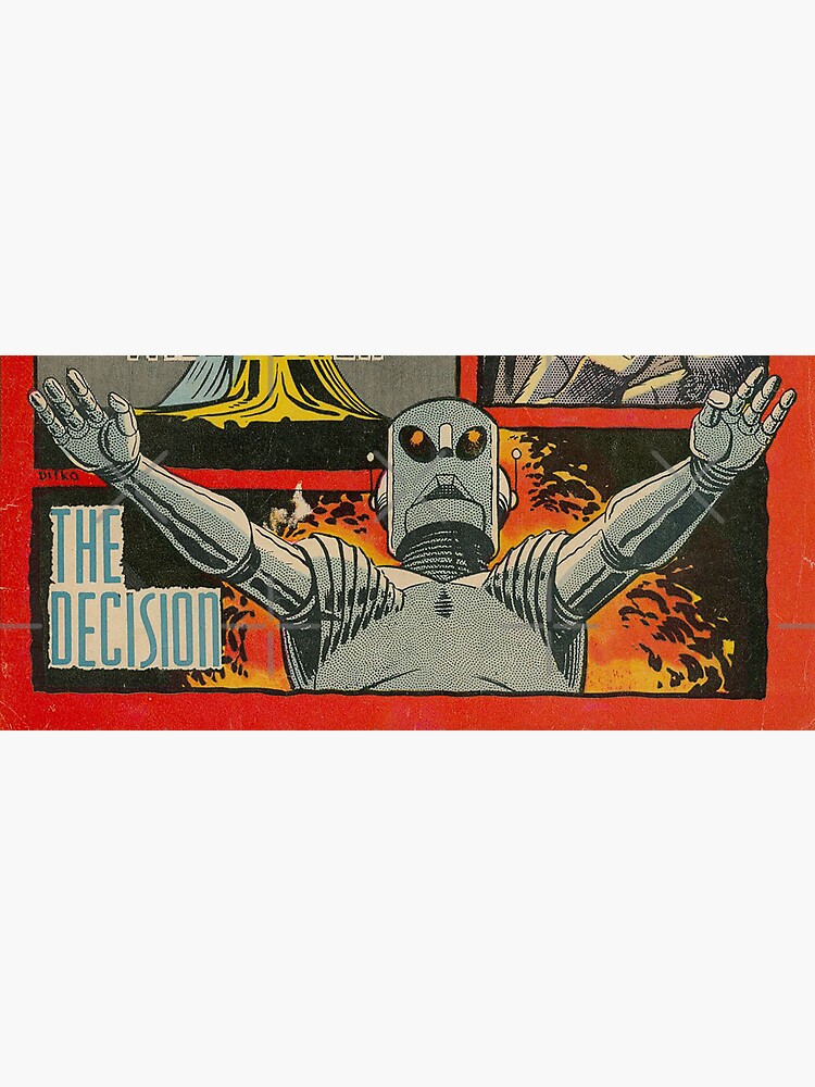 "Comic Book Robot vintage sci-fi" Sticker for Sale by Nostrathomas66 ...