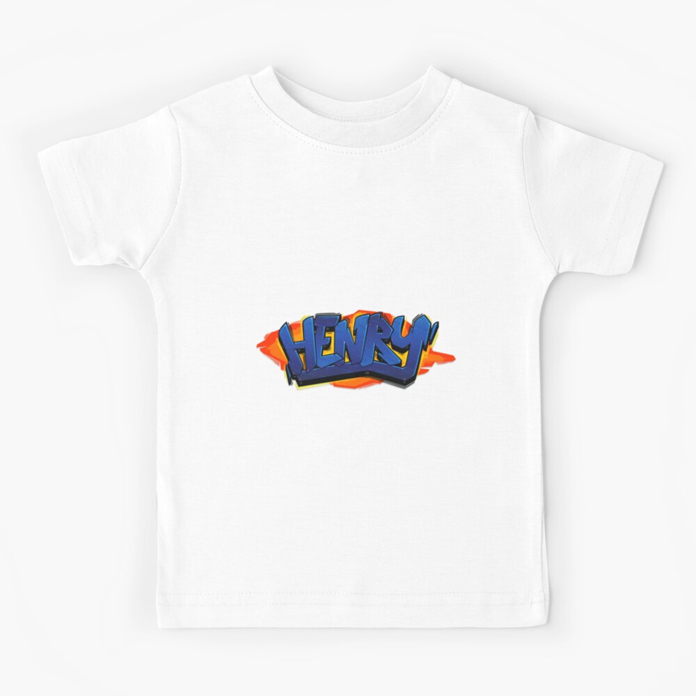 "Henry Graffiti Name" Kids T-Shirt for Sale by NameGraffiti | Redbubble