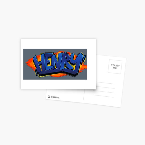 Graffiti Name Postcards | Redbubble