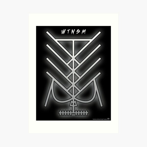 "Witness Me Sigil" Art Print by Baphomet-sigils | Redbubble