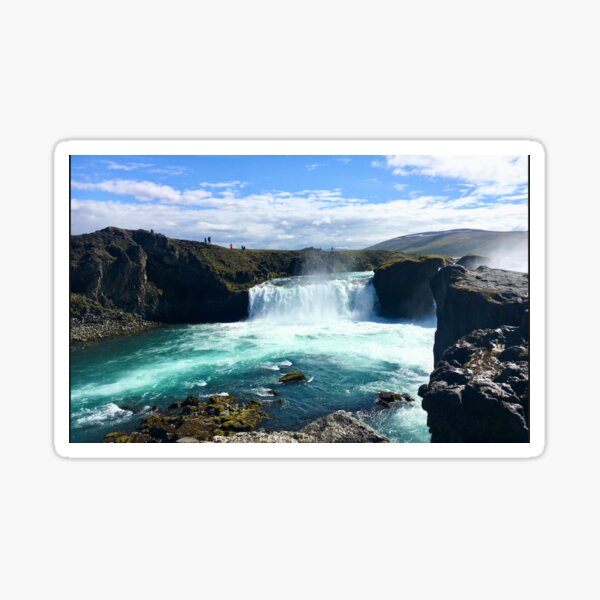 "Iceland Waterfalls" Sticker for Sale by lapetiteartiste | Redbubble