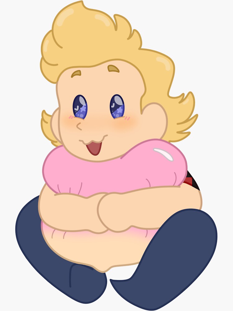 "Chibi Mirio Togata + Peach" Sticker for Sale by Sickly-Madames | Redbubble