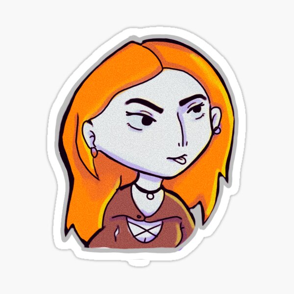 "Sam" Sticker for Sale by osimiart | Redbubble