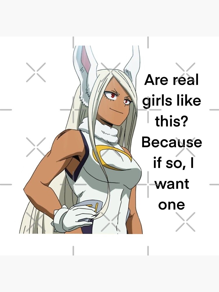 "Are real girls like this? Mirko" Art Print by Simplyzilcosky | Redbubble