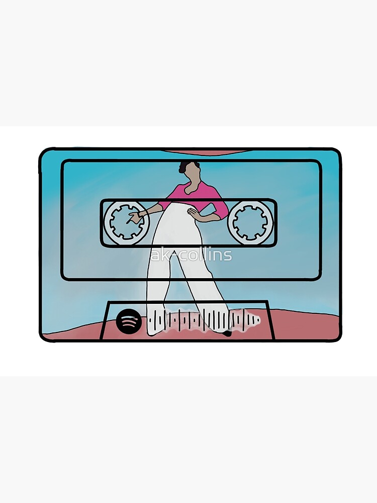  Fine Line Spotify QR Code Record Art Print By Ak collins Redbubble
