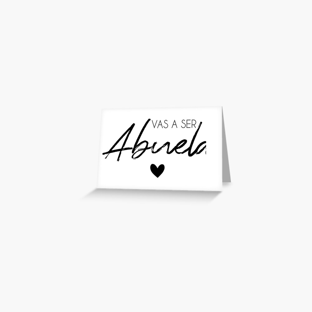 Tarjetas de felicitación «Vas a ser Abuela» de christiane-raab | Redbubble
