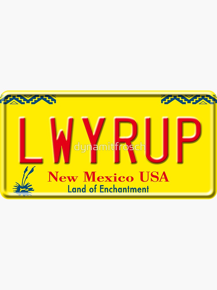"LWYRUP" Sticker by dynamitfrosch | Redbubble