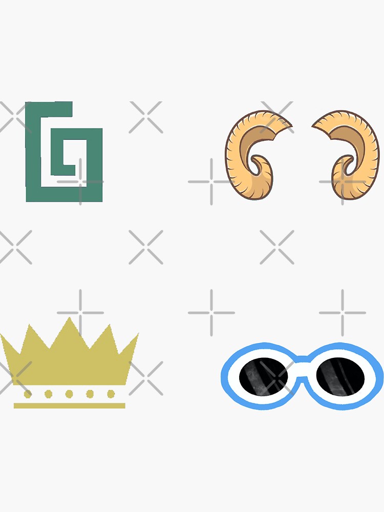 "mcyt random sticker pack" Sticker for Sale by bindiemichele | Redbubble