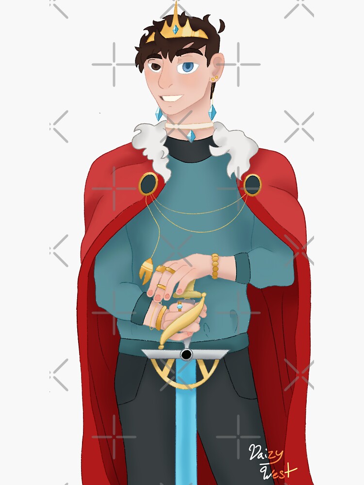 "King Gogy - Dream SMP" Sticker for Sale by DazDezignz | Redbubble