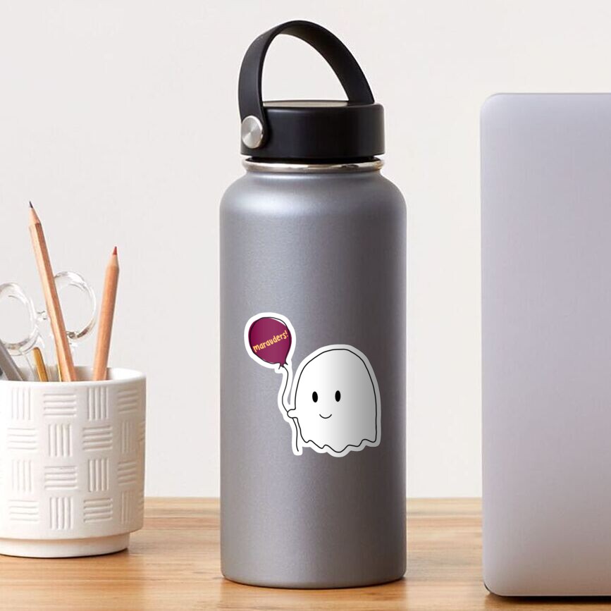 "McMaster Marauders Ghost Mascot" Sticker for Sale by samanthajune4 ...
