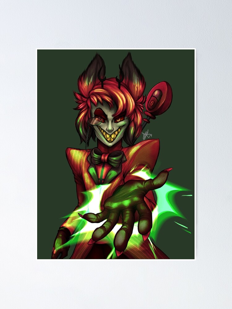 "Alastor The Radio Demon from Hazbin Hotel" Poster for Sale by Marie ...