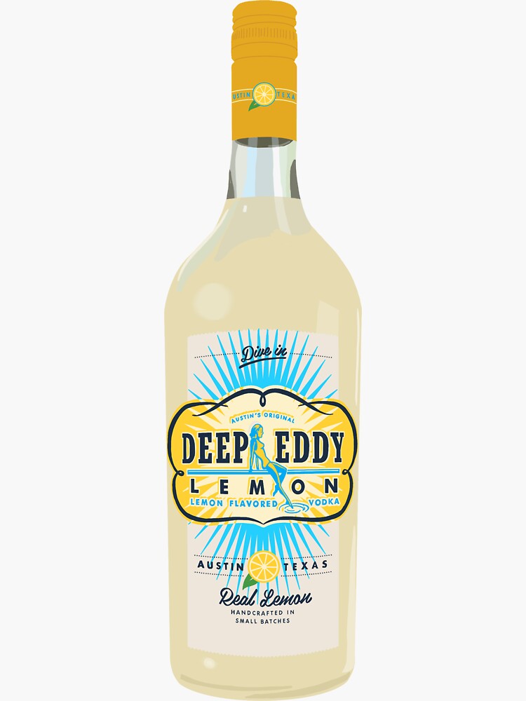 "Deep Eddy Lemonade" Sticker for Sale by kmcmath01 | Redbubble