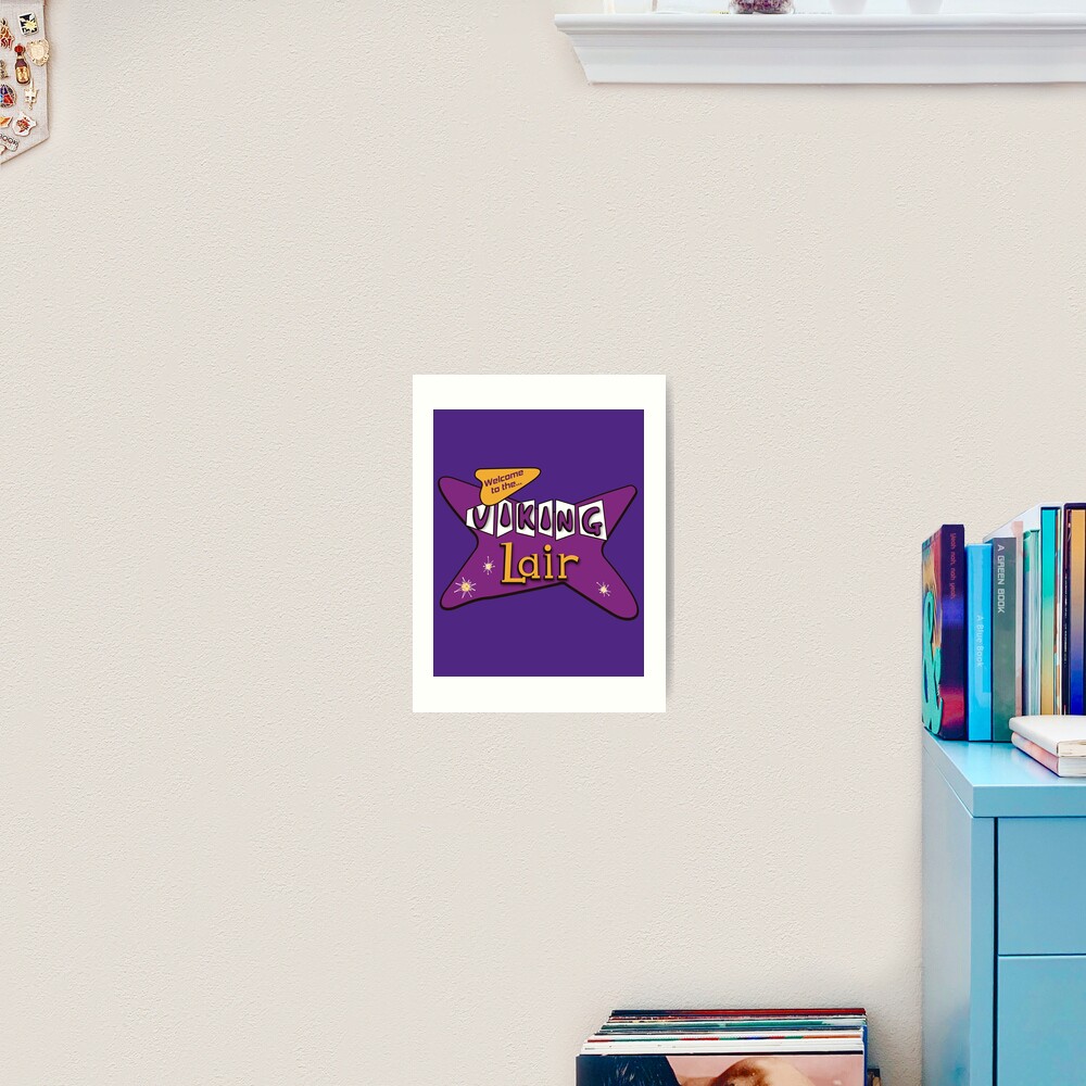 "Minnesota Vikings Fans - Viking Lair" Art Print for Sale by ...