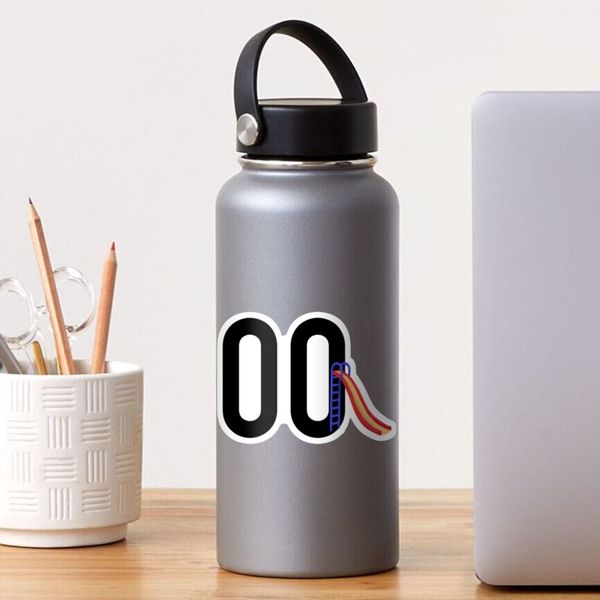 "OO" Sticker by Craftlada | Redbubble