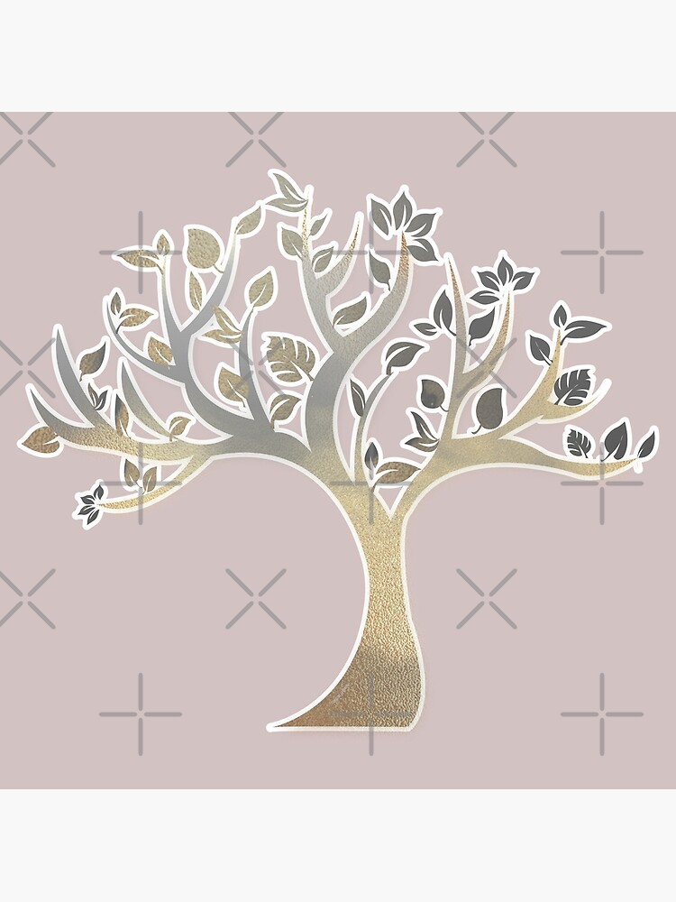 "Elegant gold tree art for nature lovers and tree huggers Caroline ...