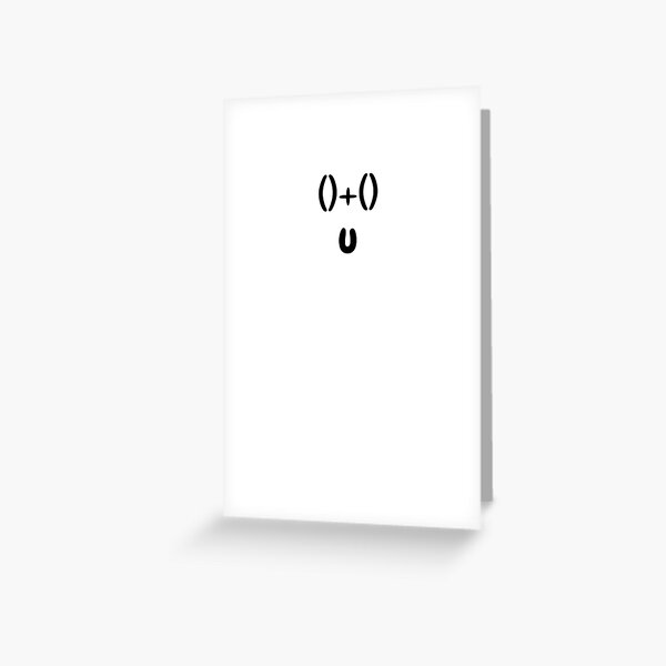 "cute ascii smiley face" Greeting Card for Sale by Omniodise | Redbubble
