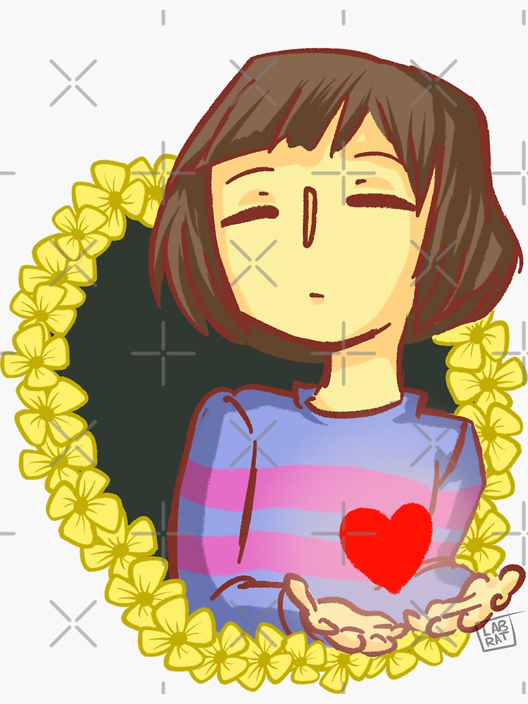 "Frisk" Sticker by LabRatBiatch | Redbubble
