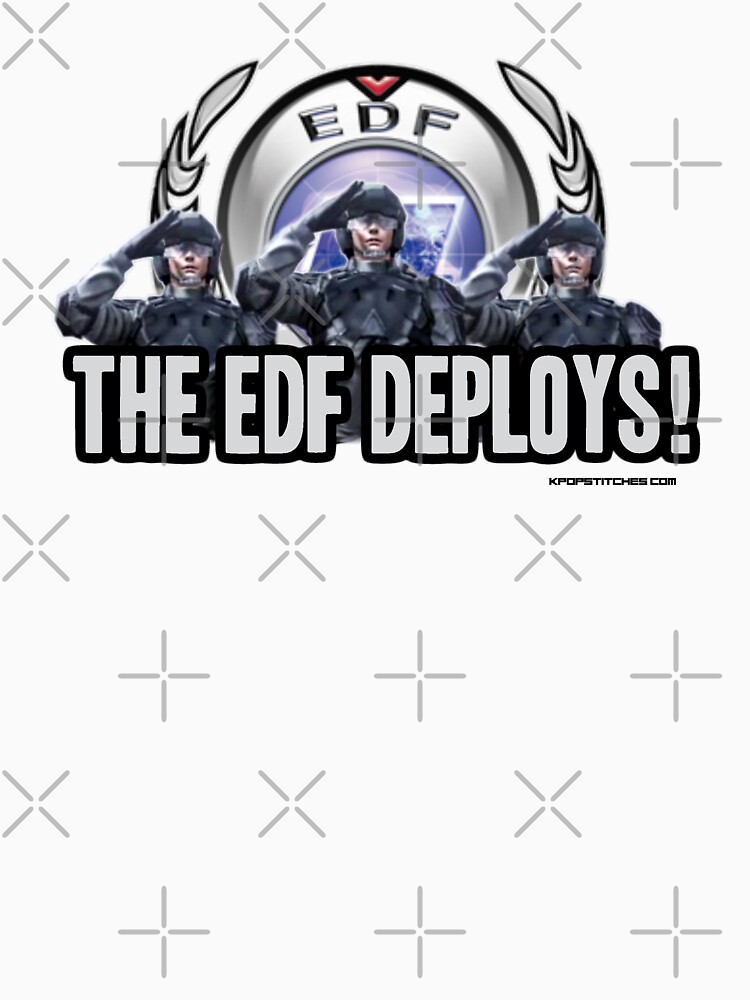 "Earth Defense Force The EDF Deploys! " Pullover Hoodie for Sale by ...