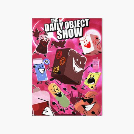"The Daily Object Show - Full Poster" Art Board Print for Sale by ...