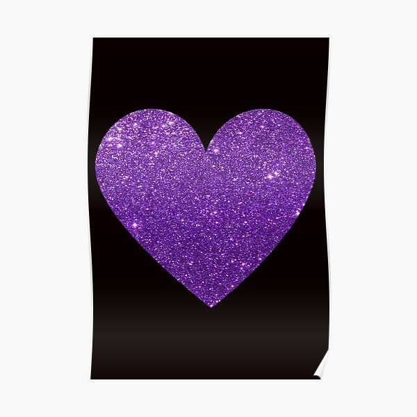 Purple Heart Wall Art | Redbubble