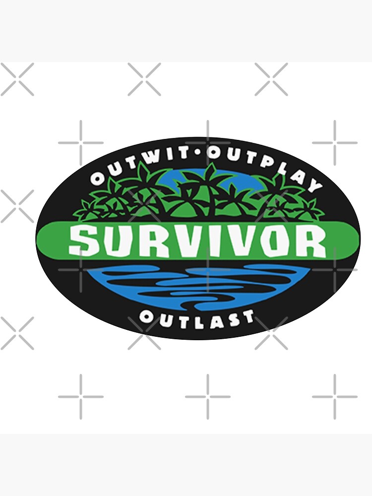 "Survivor Borneo Logo " Art Print for Sale by LucasM22 | Redbubble