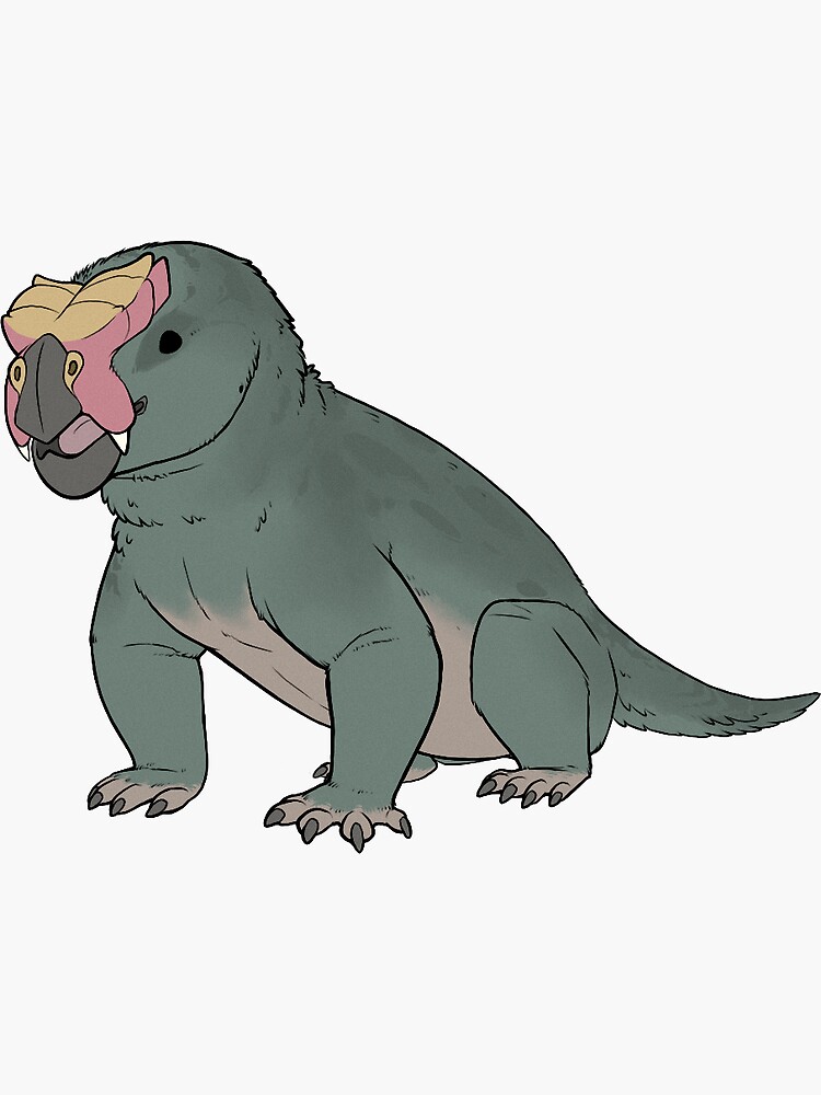 "Synapsid - Bulbasaurus" Sticker by SaritaWolff | Redbubble