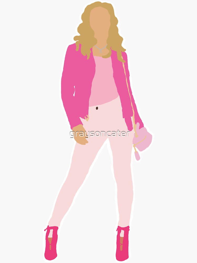 "Regina George Mean Girls Musical" Sticker for Sale by graysoncater ...