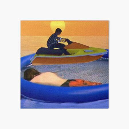 "sinjin drowning imvu x sinjin van cleef" Art Board Print by uglyhot ...