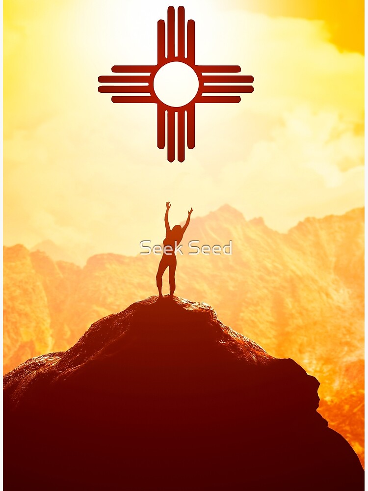 "Zia Mountain Art" Poster by sayafahmed | Redbubble