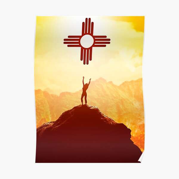 "Zia Mountain Art" Poster by sayafahmed | Redbubble