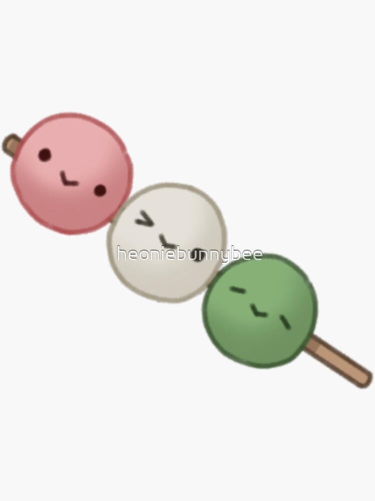 "Dango Family" Sticker for Sale by heoniebunnybee | Redbubble