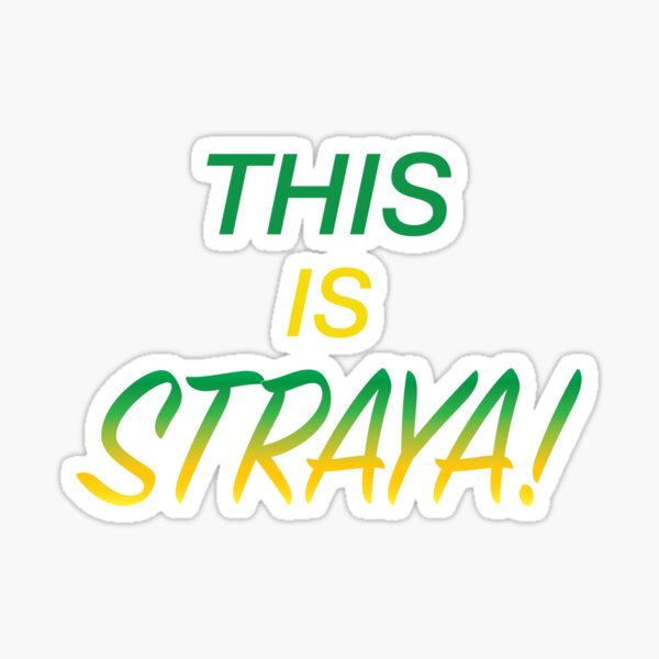 "This Is Straya" Sticker for Sale by TinyTiniDesign | Redbubble