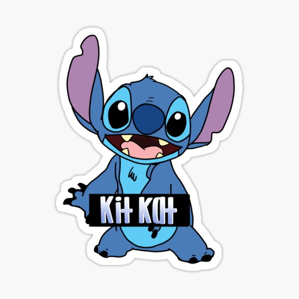 "Kit kat " Sticker for Sale by ArtbyAnkitha | Redbubble