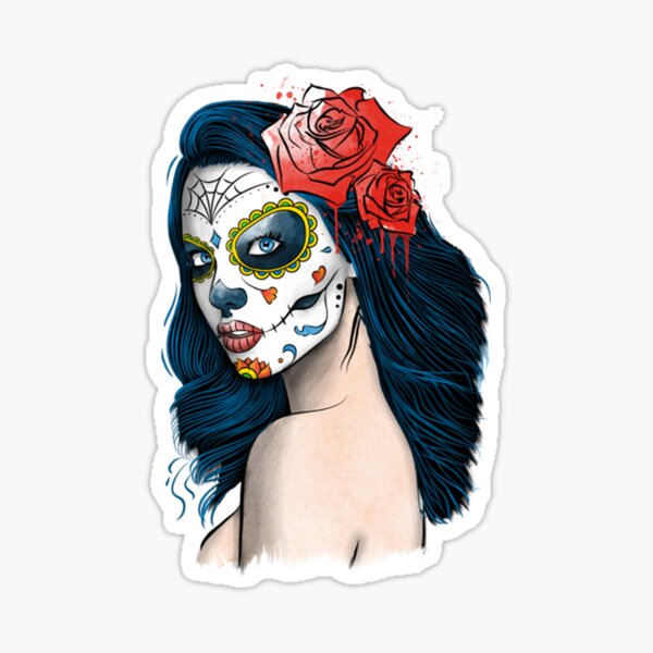 La Calavera Catrina Stickers | Redbubble