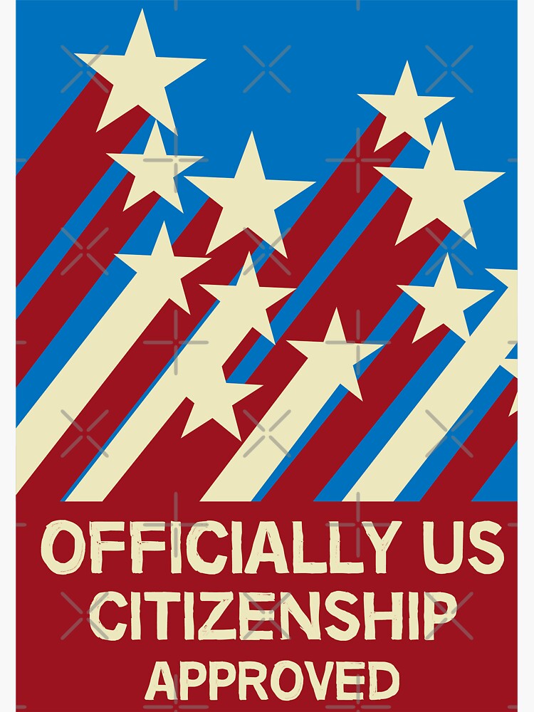 "American Citizenship - US Green Card Gifts - Citizenship Parry Gifts ...