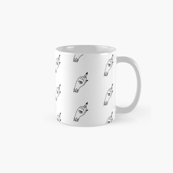 "Occult Middle Finger Mood F*ck Off" Mug by Tommy-Moore | Redbubble