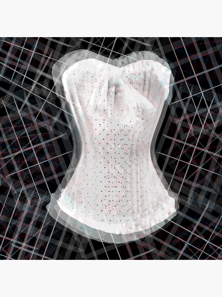 "Corset" Sticker for Sale by LoraSi | Redbubble