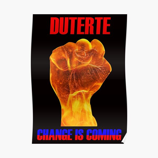 Rodrigo Duterte Glossy Poster Picture Photo Banner Philippines ...